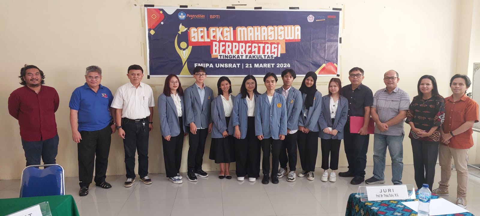 Seleksi Mahasiswa Berprestasi tingkat FMIPA Unsrat – Program Studi ...