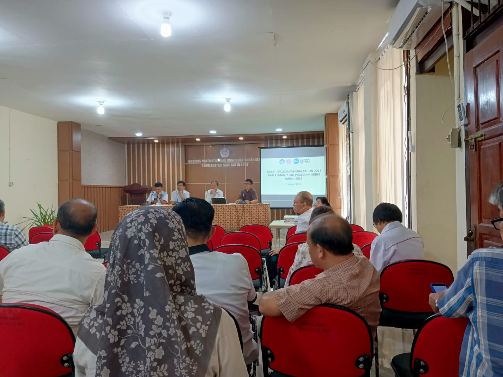 Rapat Kerja FMIPA Unsrat 2025 - Program Studi Matematika